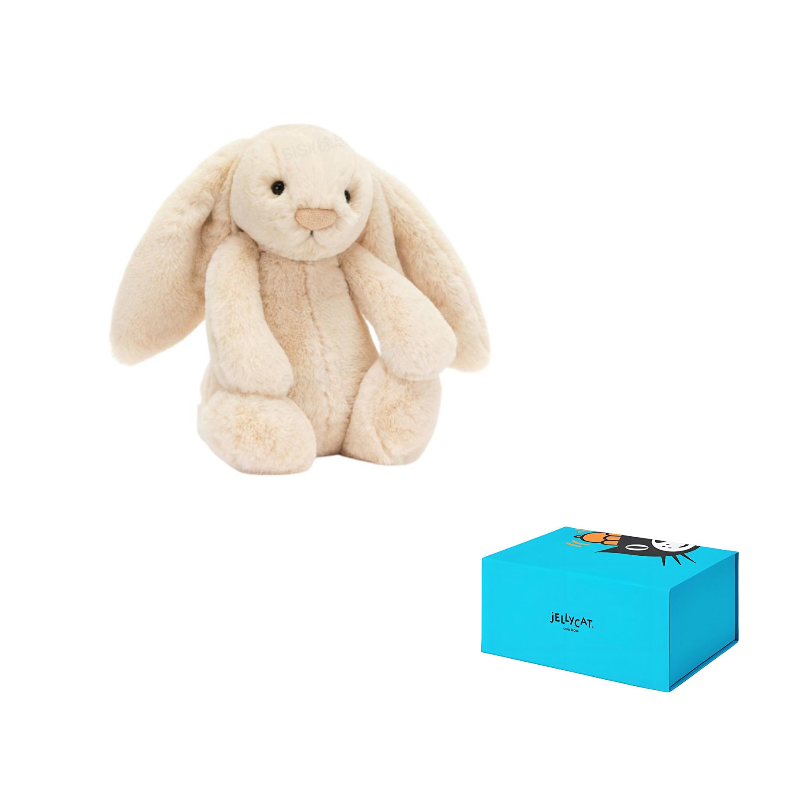 Плюшевая игрушка унисекс JELLYCAT Bashful Luxe Bunny Willow, Velo Bunny-Medium