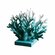 Статуэтка кооралл из смолы Blue 18cmx15cm
