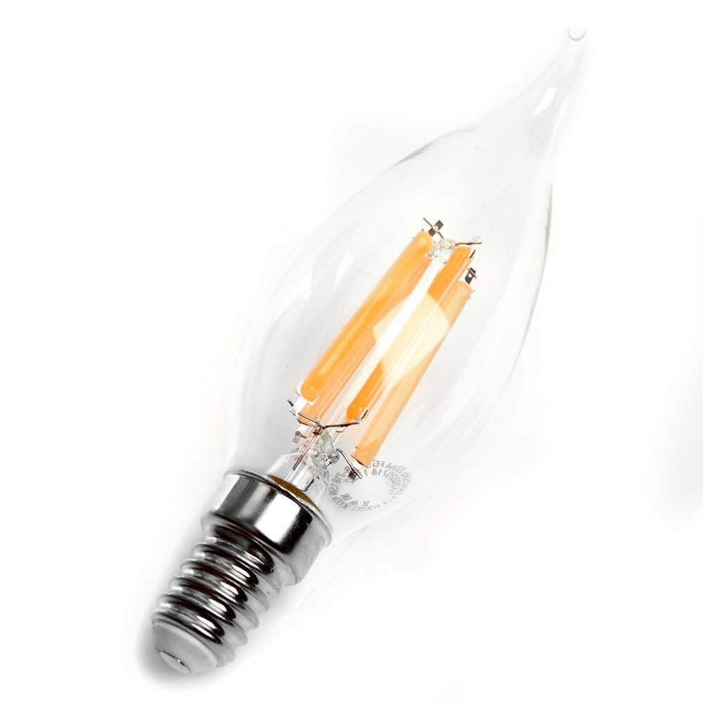 Лампа светодиодная LB-718 Свеча на ветру E14 15W 230V 2700K комплект 3 штуки, FERON 38261