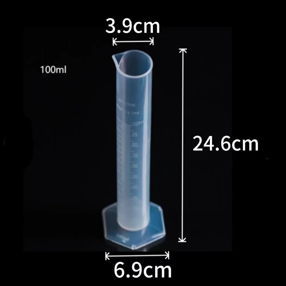 Мерные цилиндры из пластика 100ml