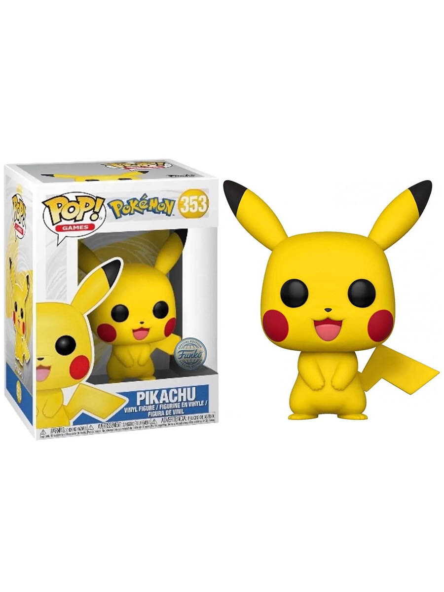 Фигурка Funko POP! Покемон Пикачу (Pikachu Pokemon) #353 (Эксклюзив)