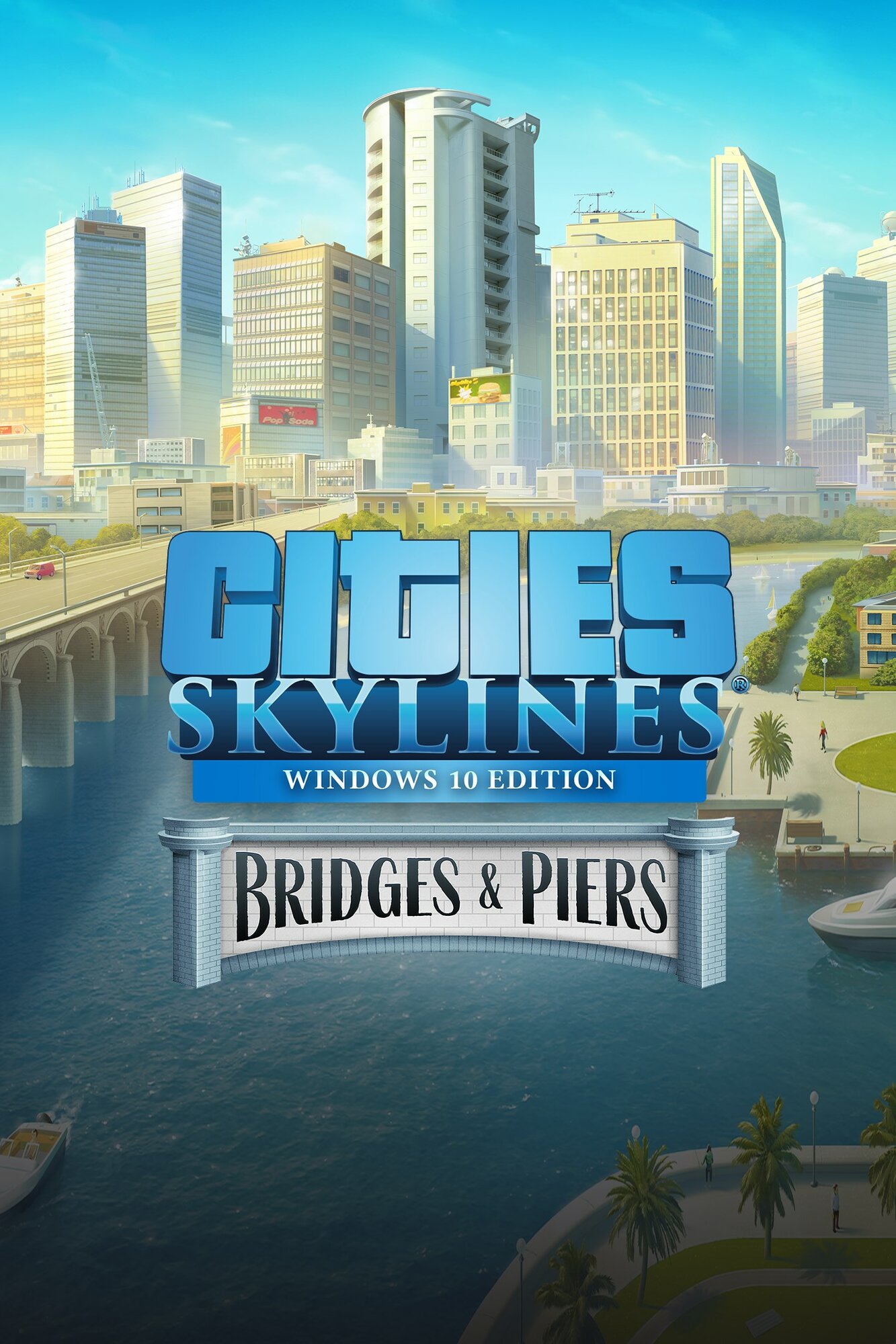 Cities: Skylines - Content Creator Pack: Bridges & Piers — Content Creator Pack Bridges & Piers — дополнение (DLC) для Xbox / Microsoft Store · Xbox One, Xbox Series X|S · цифровой ключ · нужна базова