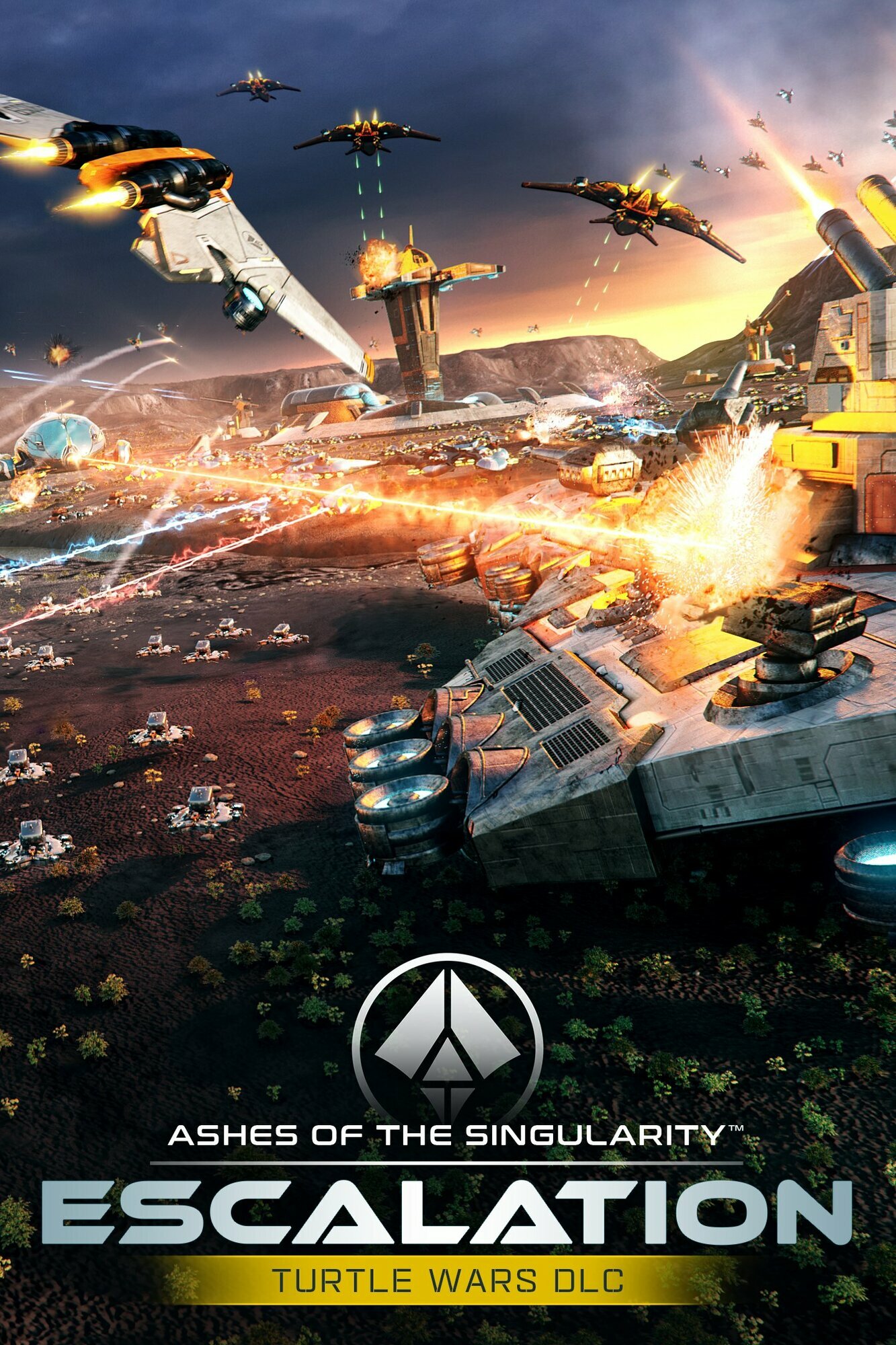 Ashes of the Singularity: Escalation - Turtle Wars — дополнение (DLC) · нужна базовая игра · PC · цифровой ключ