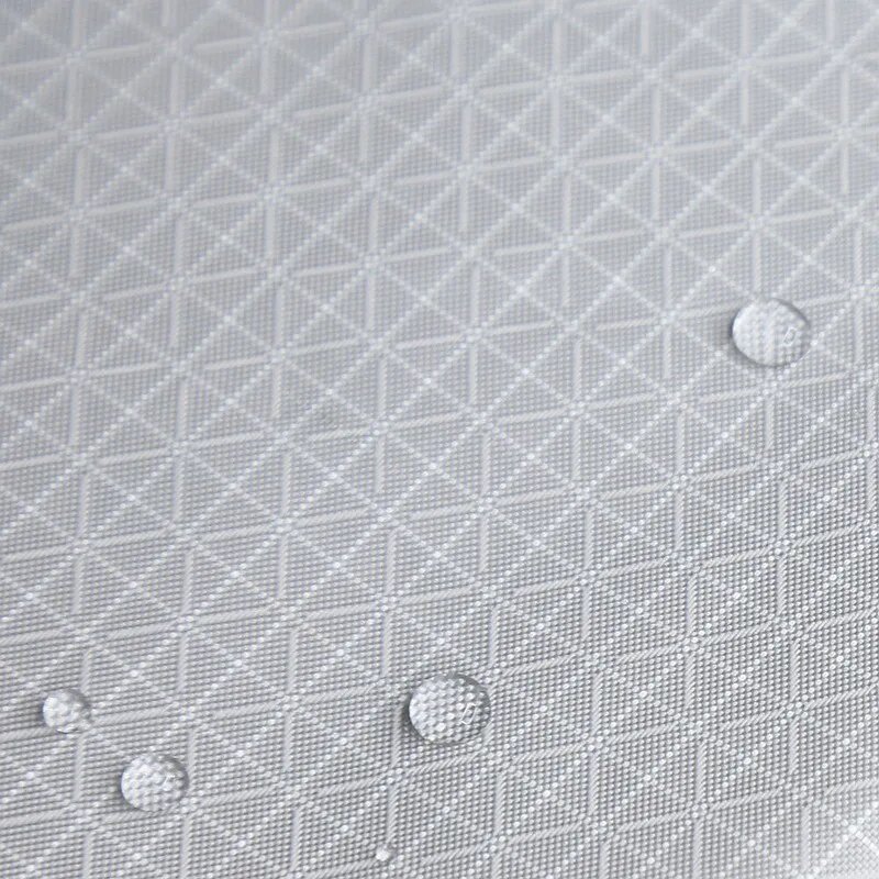 Водонепроницаемая нейлоновая клетчатая ткань Gridstop 90x150 см Серый, Light Gray