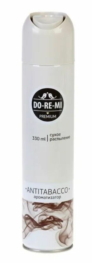 ДО-РЕ-МИ Premium Освежитель воздуха, Антитабак, 330 мл