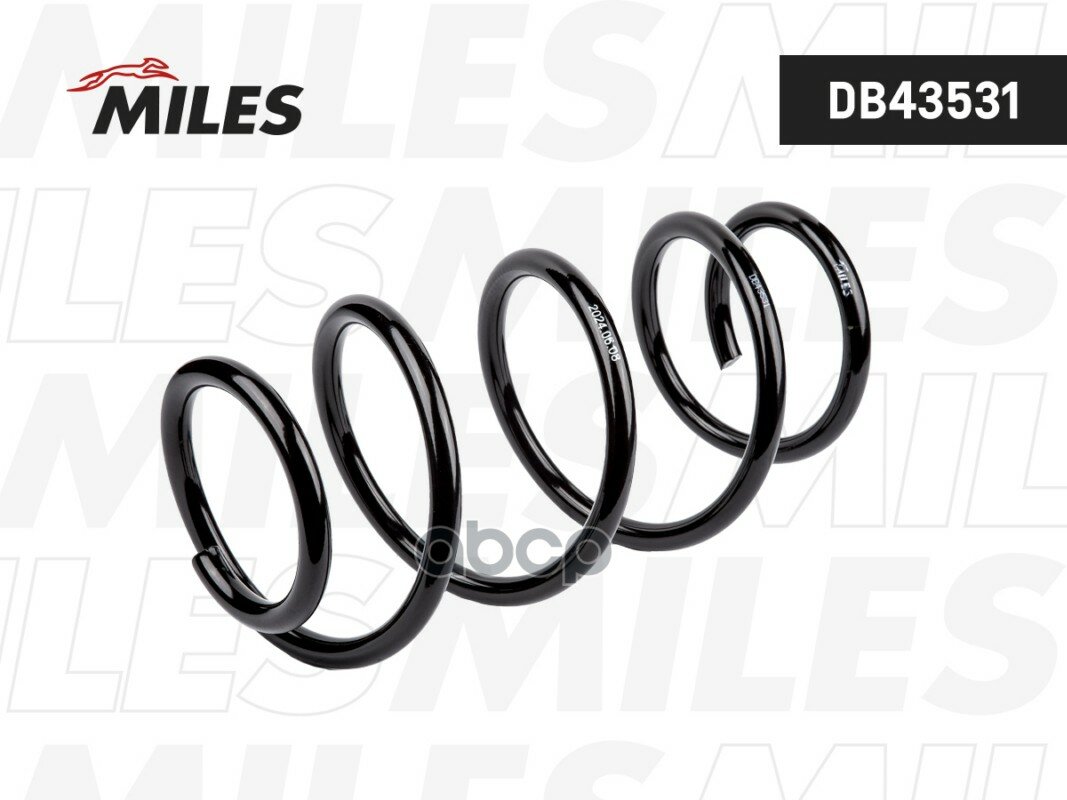 Пружина подвески RENAULT KOLEOS 2.0 DCI 4X4 08- передняя Miles арт. DB43531