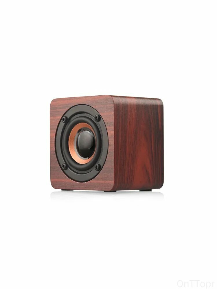 Беспроводная миниколонка из дерева с Bluetooth, качественный аксессуар