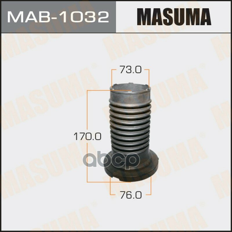 Пыльник аморт. пер. Lexus GS350/ 430 05-> Masuma арт. MAB-1032