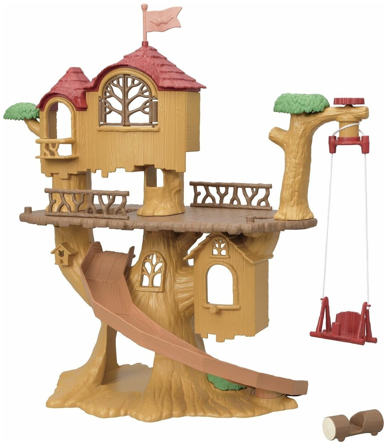 Игровой набор Sylvanian Families "Домик на дереве" для девочек, от 4 лет, 38x22x38 см
