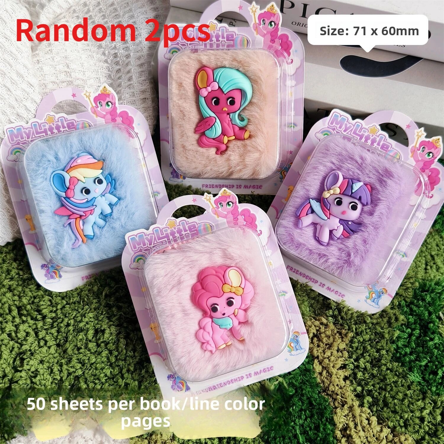 Милый блокнот Мой маленький пони Hasbro XMBL3589-Random 2pcs