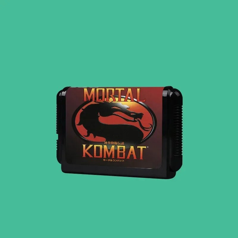 Игра Mortal Kombat JAP Version для SEGA Mega Drive Genesis card with box, 5 MiG29FighterPilot