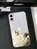 Чехол на Apple iPhone 11 / Айфон 11 с принтом Гравюра с облаками, прозрачный