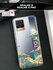 Чехол на Realme 8/8 Pro / Реалми 8/8 Про с принтом Звезды и облака, прозрачный