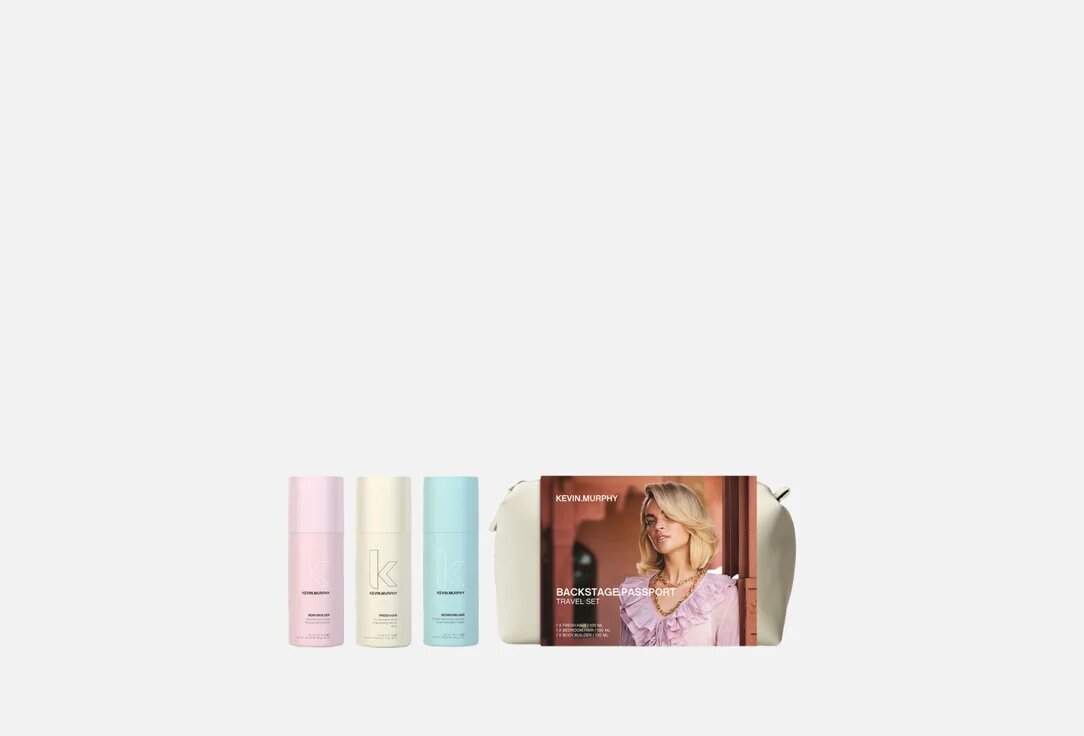 KEVIN.MURPHY Backstage Passport Подарочный набор для ухода за волосами 3 шт