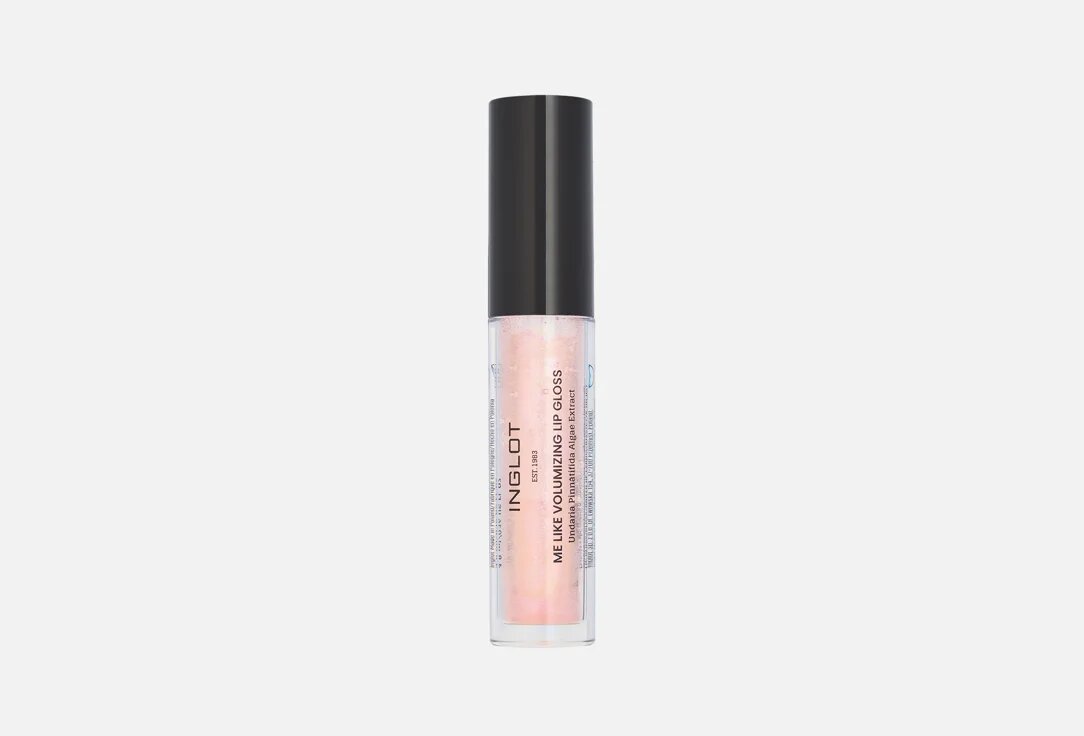 Inglot Me like volumizing lip gloss Блеск для губ 4.8 мл 64, Peachy sheen