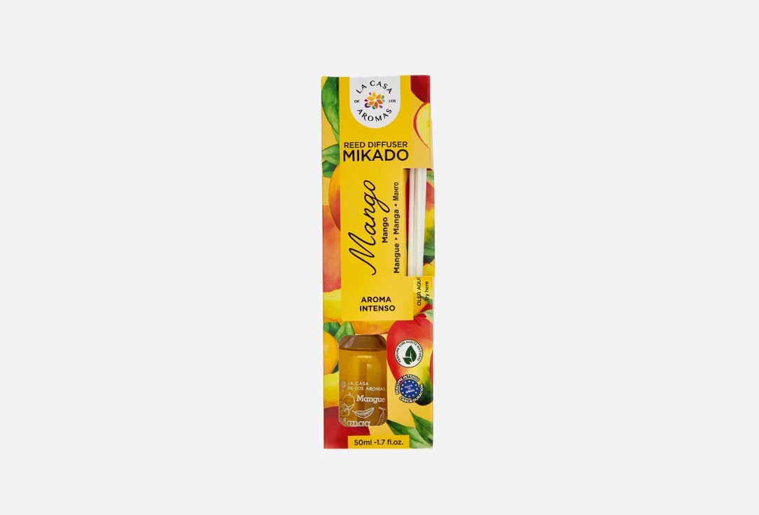 La Casa de los Aromas MIKADO MANGO Ароматизатор воздуха с палочками, Манго 50 мл