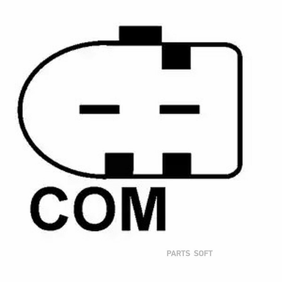 Генератор восстановленный 14V, 120A от официального дистрибьютора, HC-PARTS, артикул CA2091IR