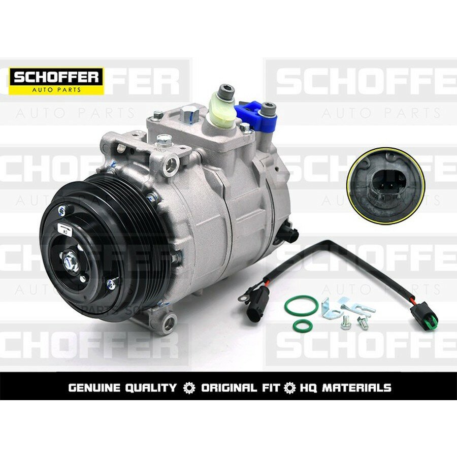 Компрессор кондиционера Mercedes W204/W211/W463 от официального дистрибьютора, SCHOFFER, артикул SHF35625