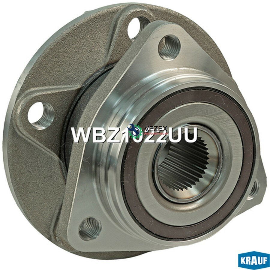 KRAUF WBZ1022UU Ступица в сборе [перед, Kit] AUDI A3 / SKODA Octavia III / VW Golf VII