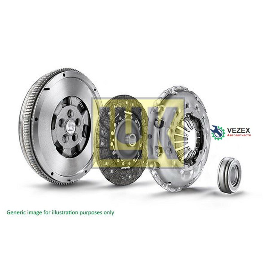 LUK 600019900 Комплект сцепления RepSet DMF