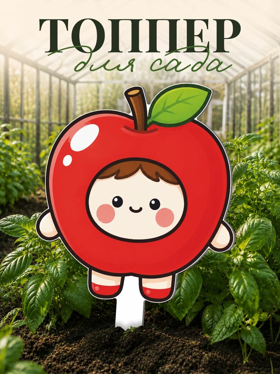 Фигурки для сада Яблоко