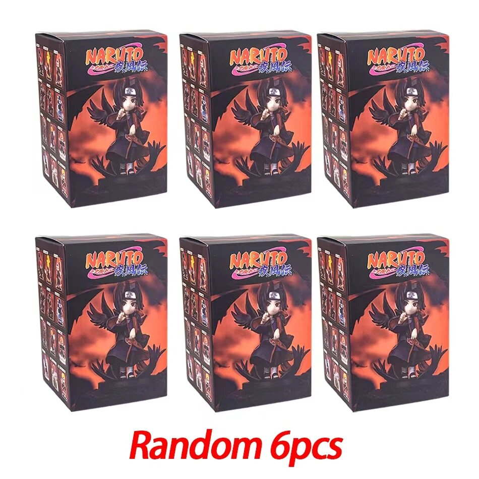 Фигурка Наруто Akatsuki, 6 шт, Random