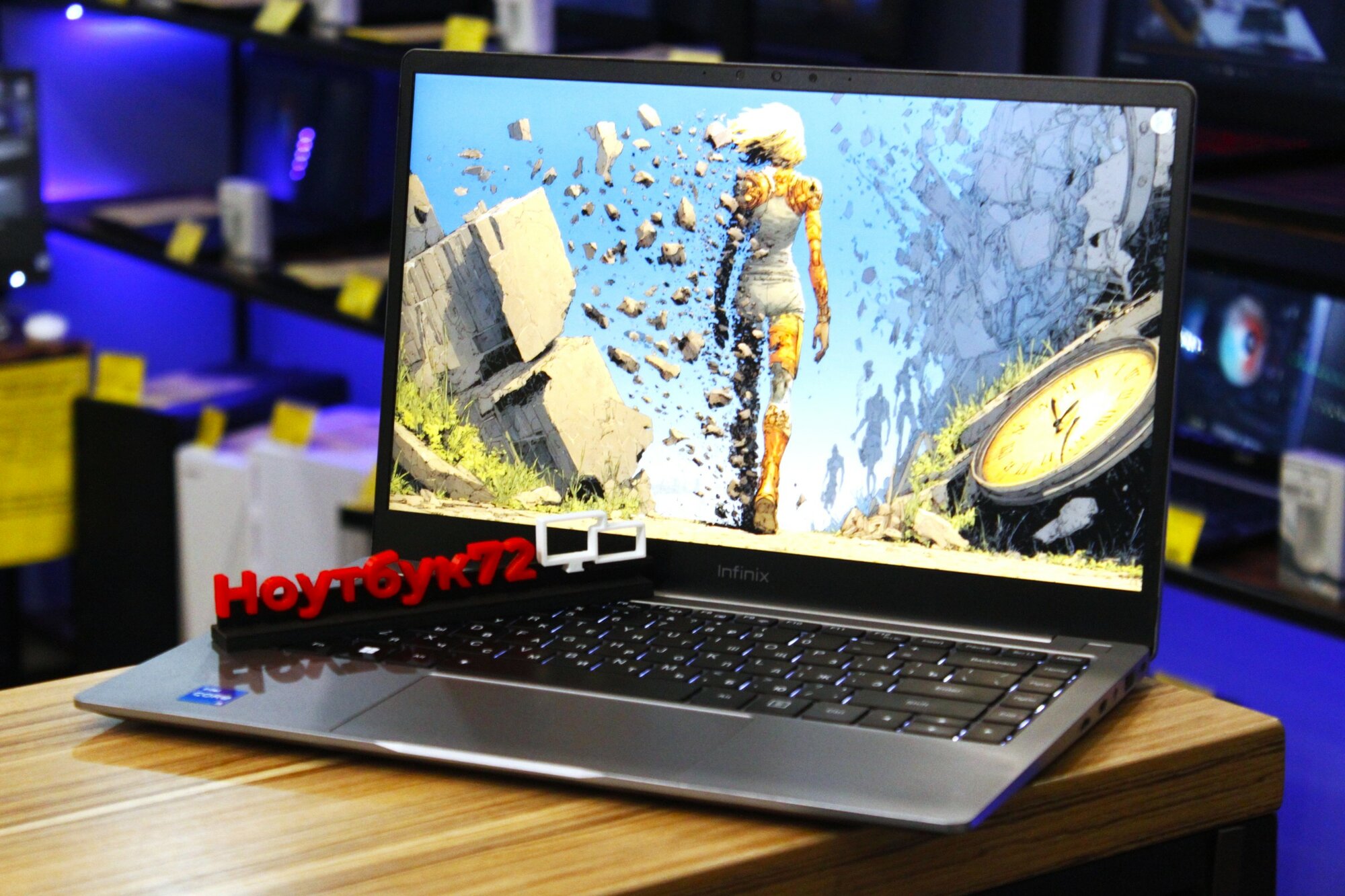 Ноутбук Infinix Inbook XL23/14" IPS FHD/Intel Core i5-1155G7/8ГБ DDR4/Intel Iris Xe Graphics/512ГБ SSD/Win11