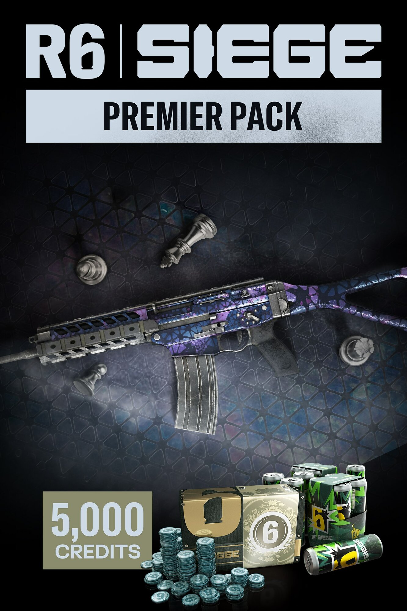 5,000 Premier Pack - Rainbow Six Siege — DLC — дополнение (DLC) для Xbox / Microsoft Store · Xbox · цифровой ключ · нужна базовая игра