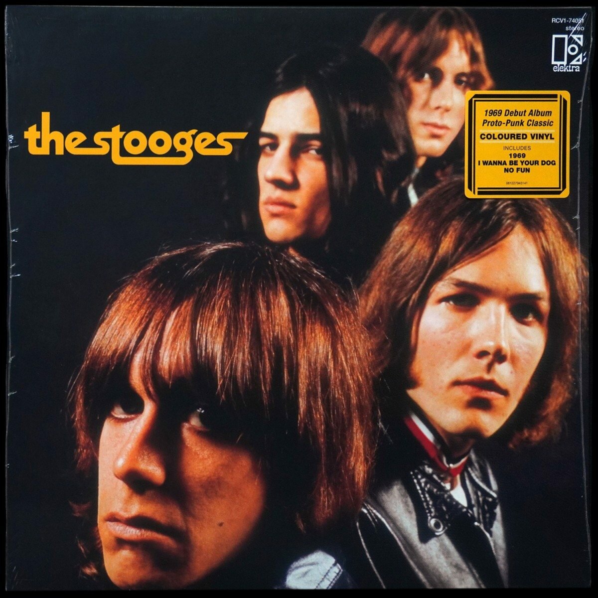 Виниловая пластинка Elektra Stooges – Stooges (цветной винил)