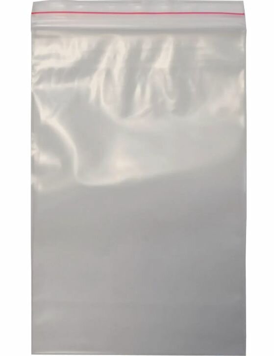 Пакет с замком Zip Lock, 25х35 см, 100 мкм, 100 шт