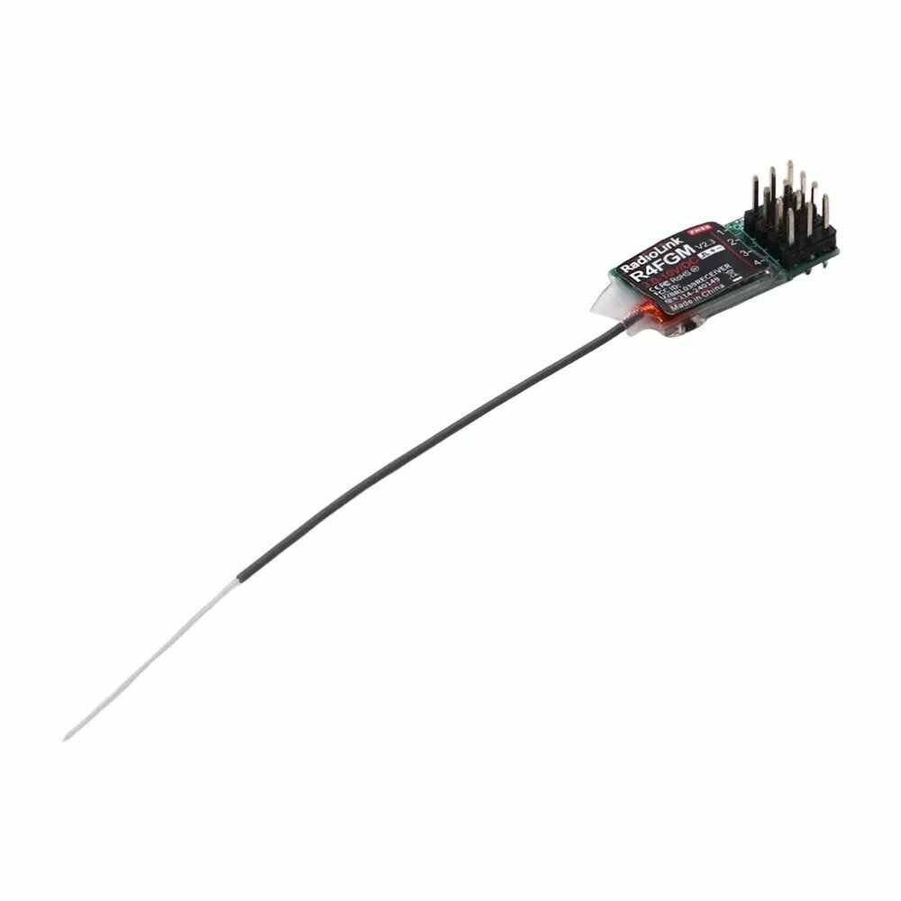 Radiolink R4FGM 4-канальный микро-радиоуправляемый гироскоп-приемник для мини-автомобиля