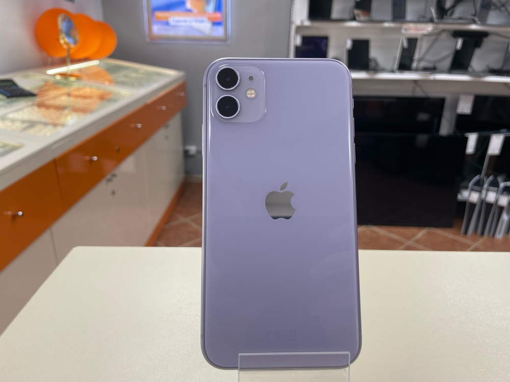 Смартфон Apple iPhone 11 128 ГБ, Dual: nano SIM + eSIM, фиолетовый