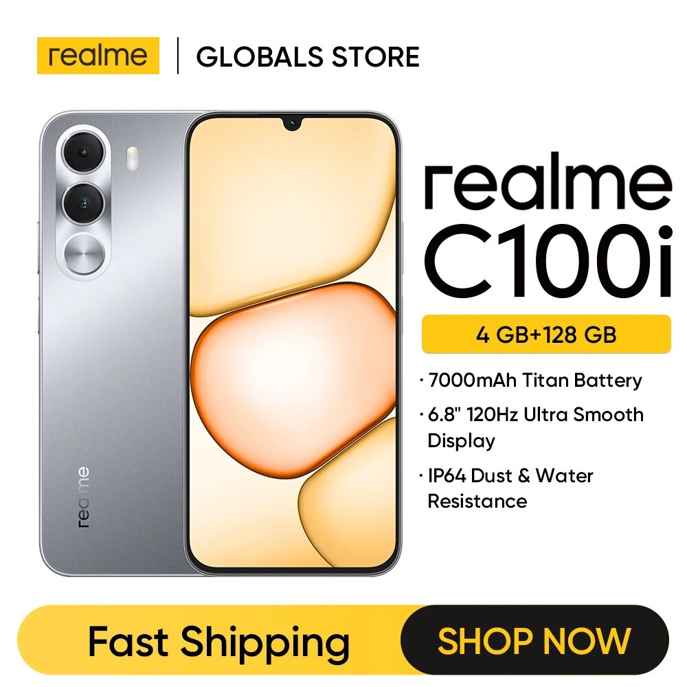 Смартфон Realme C100i, 4/128ГБ