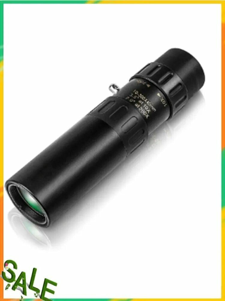 (A Q X N) 10-300X40 Zoom Металлический Монокуляр Высокого Разрешения HuntingToys Наблюдательный Телескоп