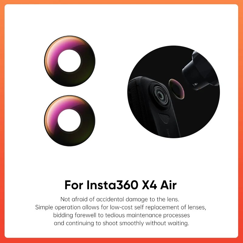 Линзы Insta360 X4 Air, Double Lens