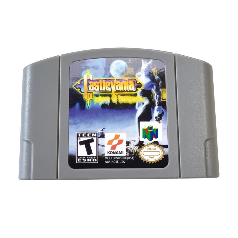 Castlevania: Legacy of Darkness - игра для консоли N64 (NTSC US)