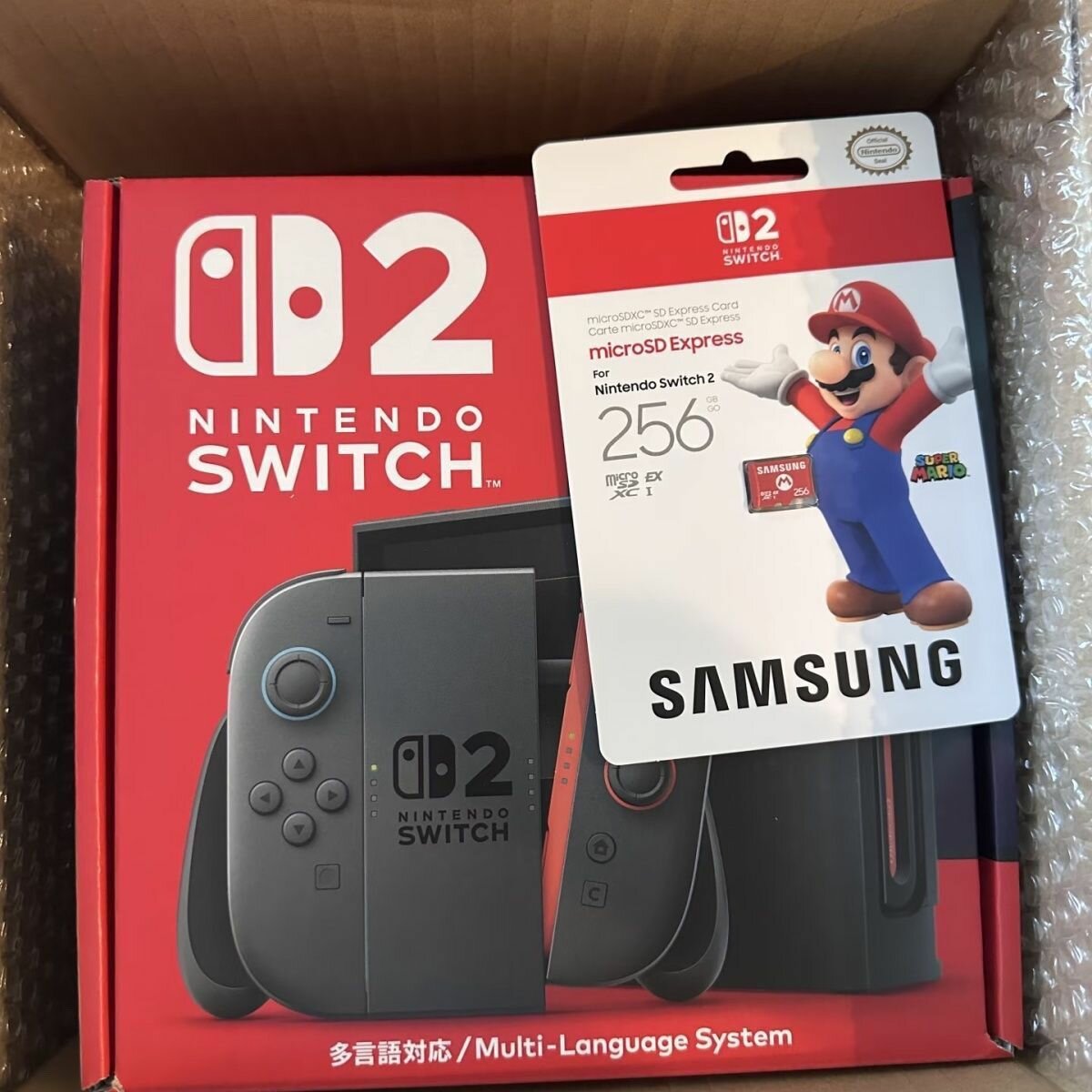 MicroSD Express Card для Nintendo Switch 2 карта памяти-256GB