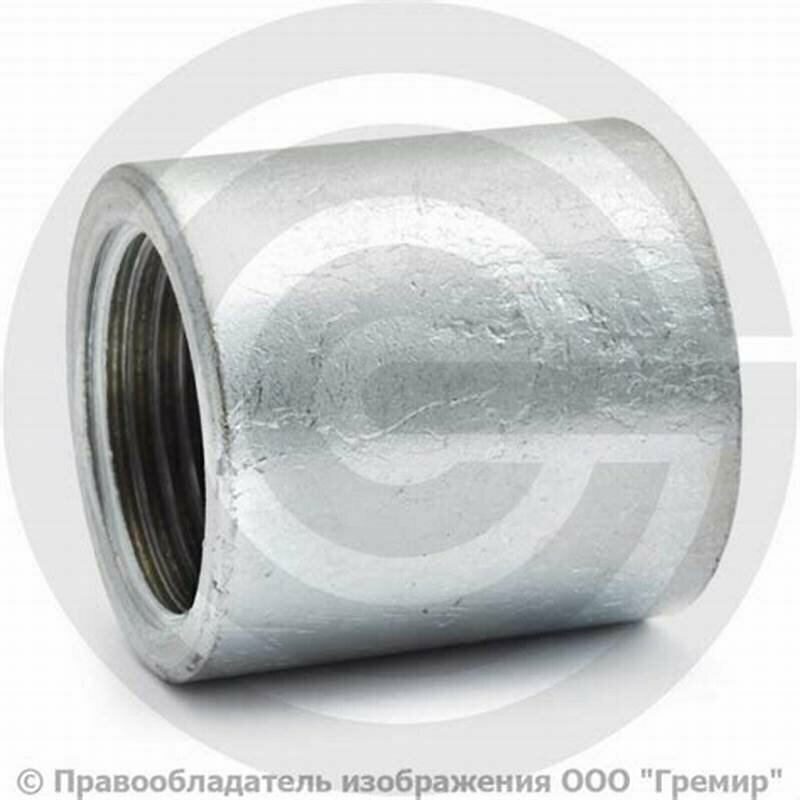 Муфта стальная прямая Ду 20