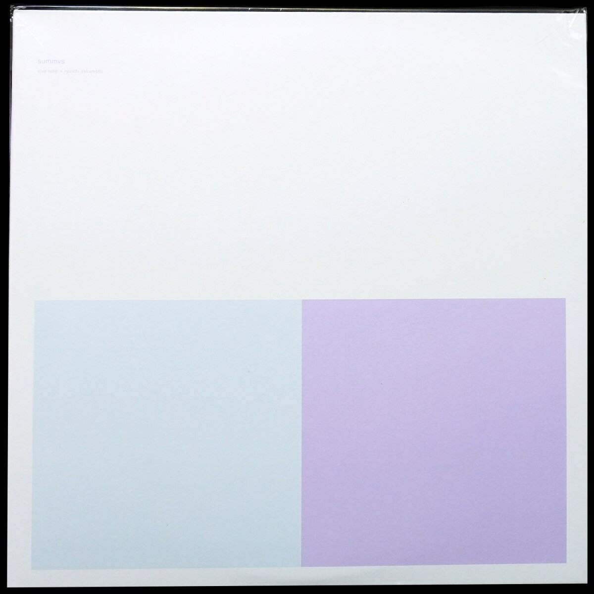 Виниловая пластинка Noton Alva Noto + Ryuichi Sakamoto – Summvs (2LP)