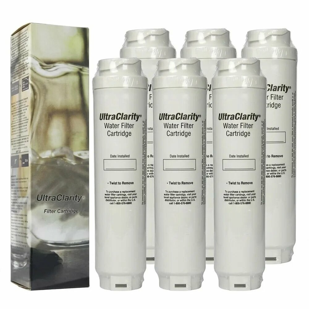 Замена фильтра воды для холодильника Bosch Ultra Clarity 644845 REPLFLTR10 BT-644845 BT644845 641425 740560 740568 D57010