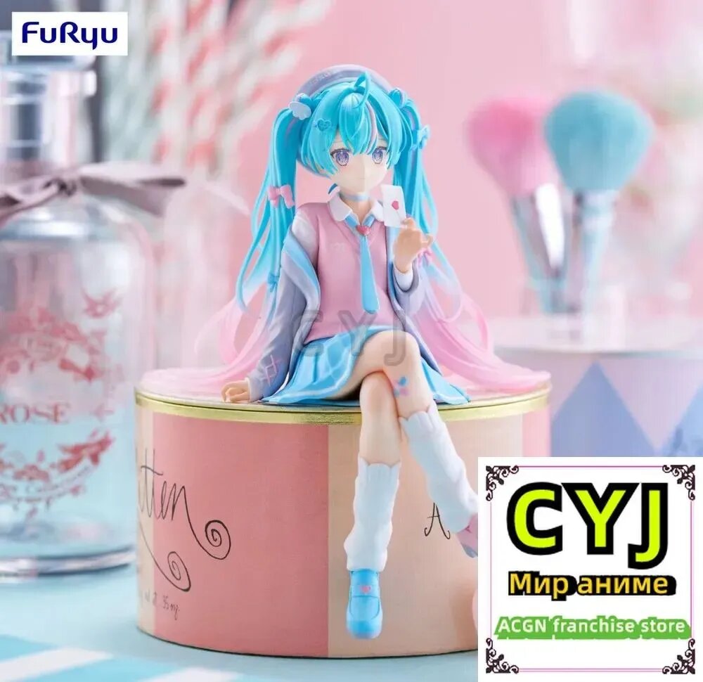 FuRyu аниме фигура/MIKU Nudoru Stopper Figure Love Blazer/CYJ