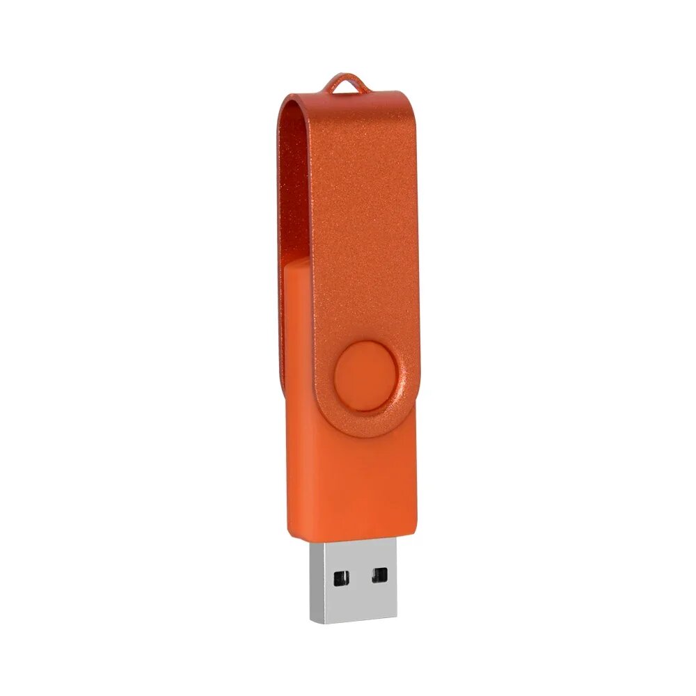 Металлический USB флеш-накопитель oeny USB 2.0 128 ГБ / 64 ГБ / 32 ГБ / 16 ГБ / 4 ГБ 32 ГБ, Orange