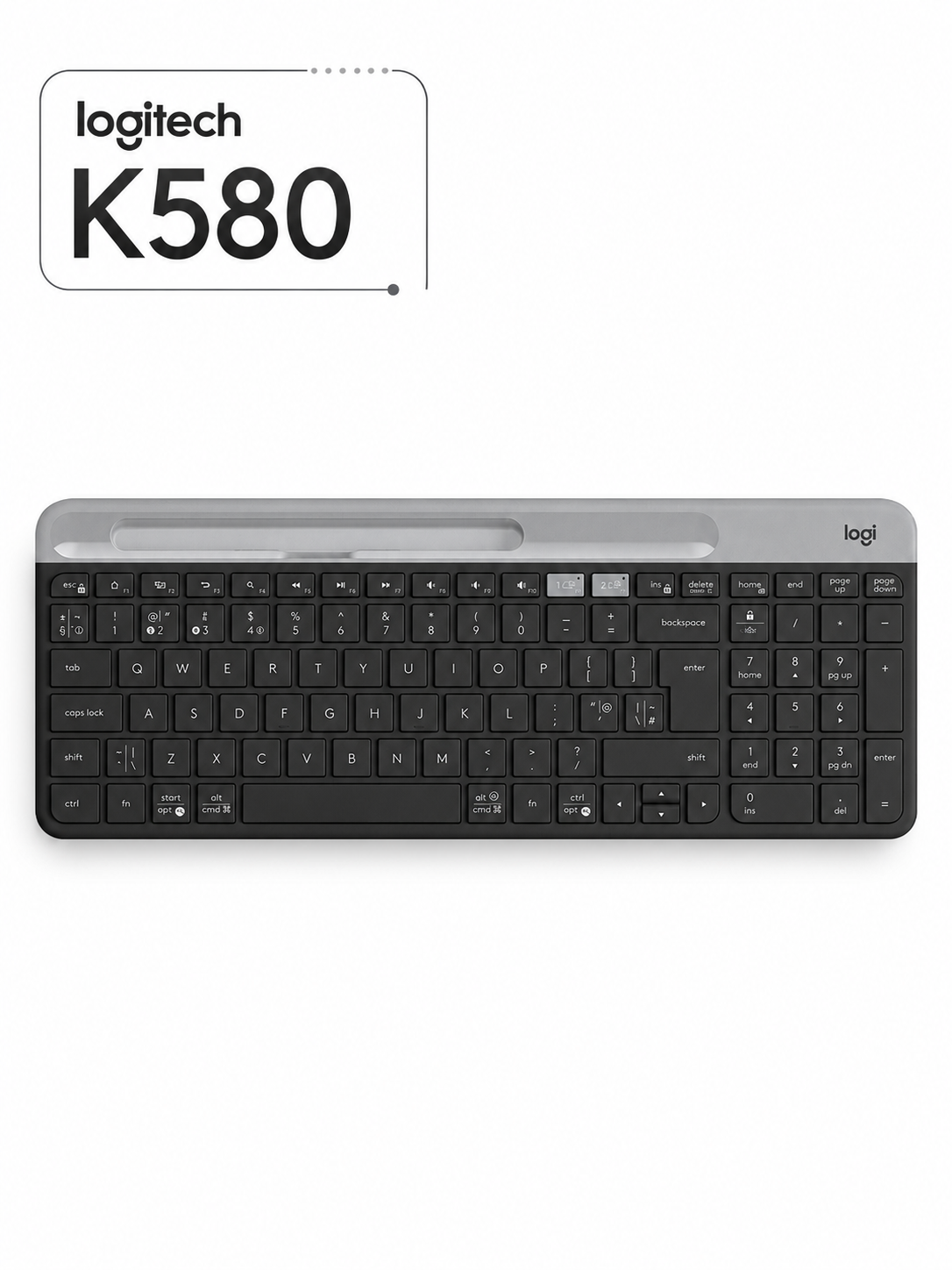 Logitech K580 черный беспроводная Bluetooth-клавиатура