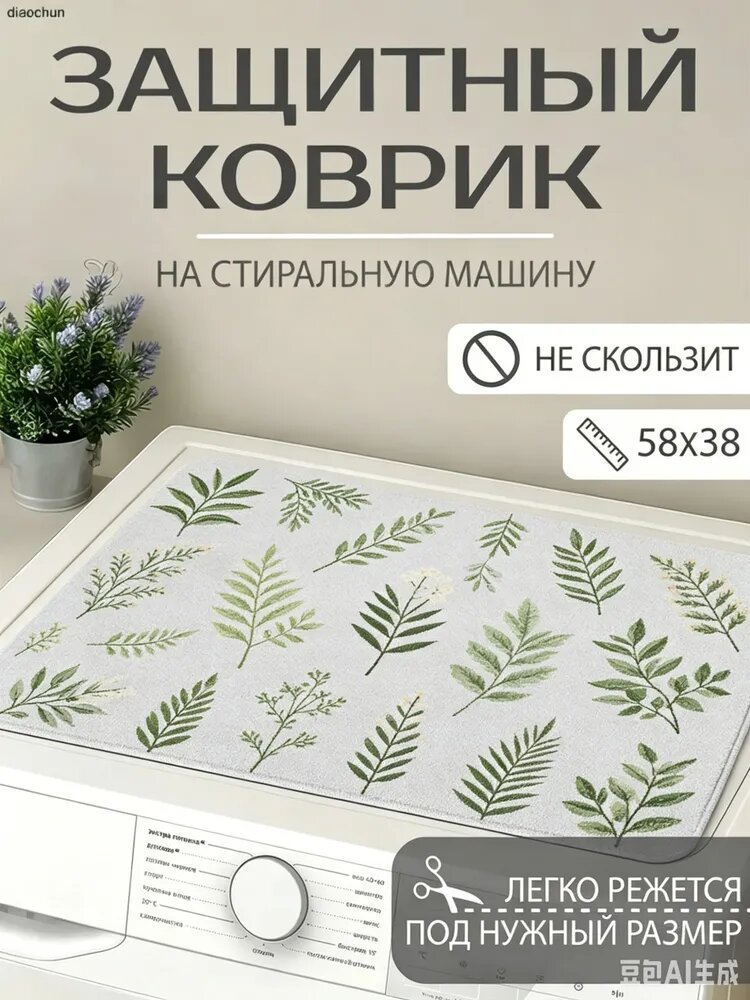 Коврик для ванной 38x58 см