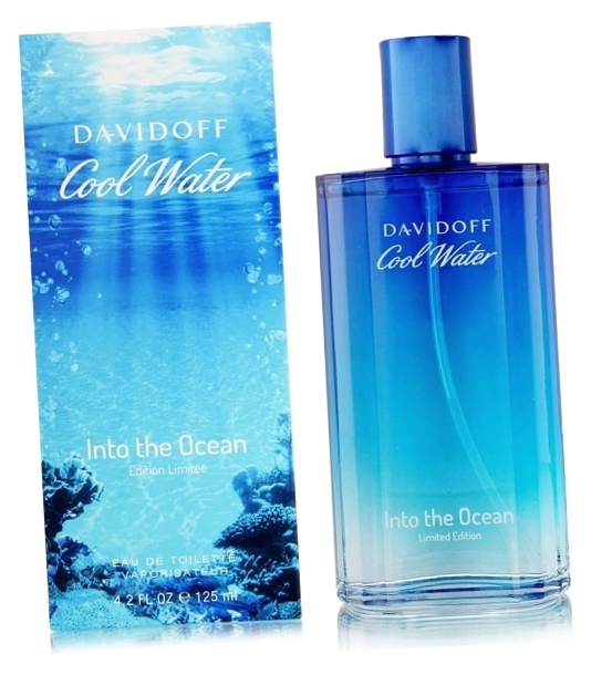 Into The Ocean Davidoff Cool Water Man 125 мл - туалетная вода для мужчин / Инту Зе Оушен