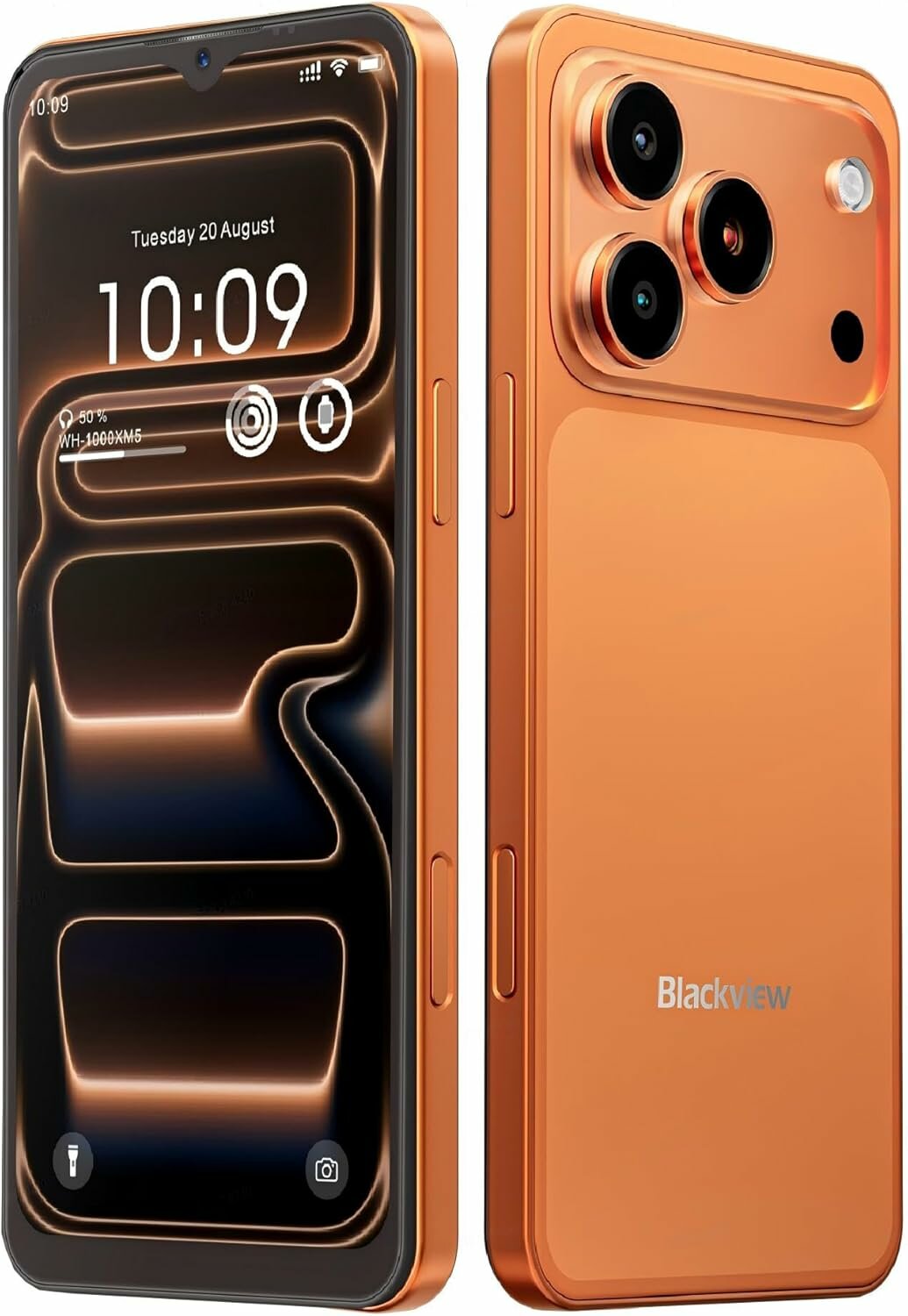 Смартфон Blackview WAVE 7C, Android 16, 16 (4+12) ГБ 128 ГБ памяти, 6,56-дюймовый экран, аккумулятор 5000 мАч