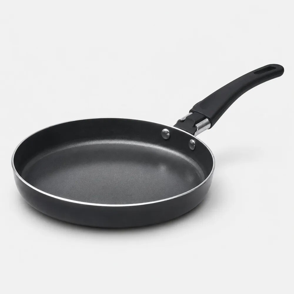 IKEA Сковорода для оладий HEMLAGAD, 17 см, без крышки, с фиксированной ручкой