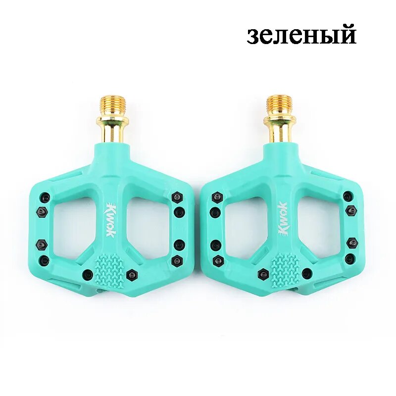 Педали для горного и шоссейного велосипеда, нейлоновые, сверхлегкие, с 3 подшипниками, противоскользящие, деталь для велосипеда.