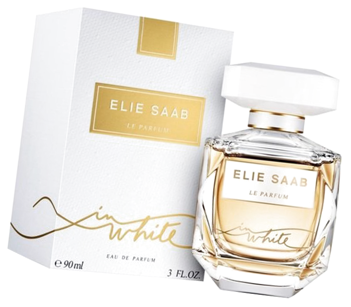 Парфюмерная вода для женщин Elie Saab In White 90 мл - Эли Сааб Ле парфюм Ин Вайт