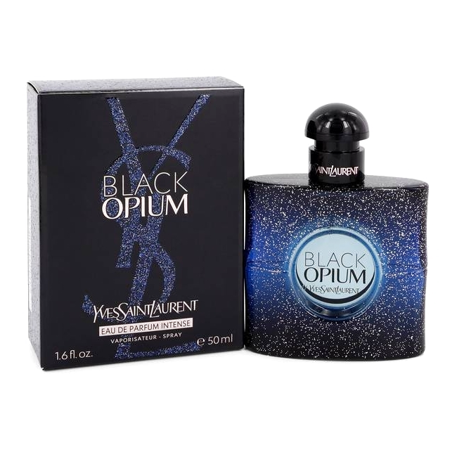 Женский парфюм Ysl Black Opium Intense 50 мл / Блэк Опиум Интенс